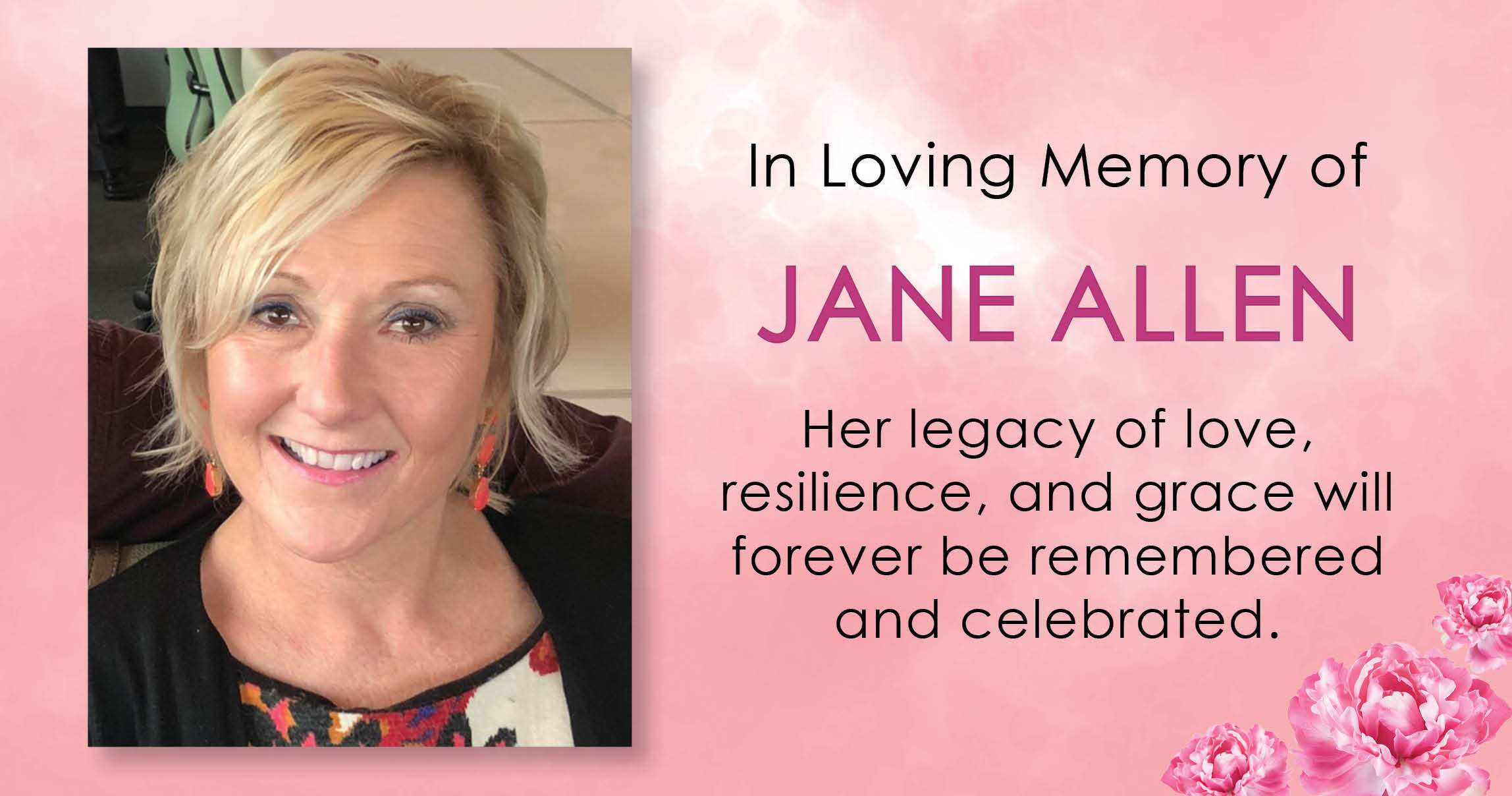 A Legacy of Grace: In Loving Memory of Jane Allen